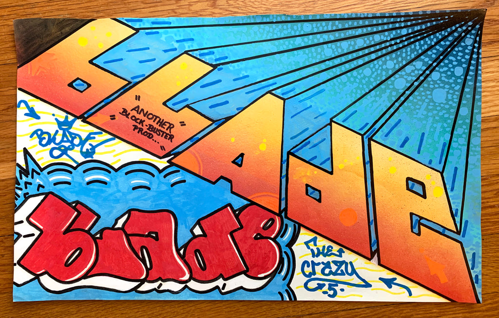 BLADE "Blockbuster Productions" Drawing | DirtyPilot