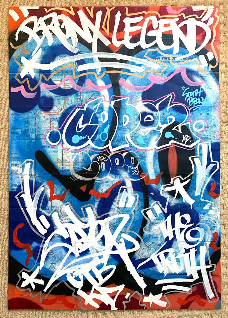 COPE2 - "BX Legend" NYC Map | DirtyPilot