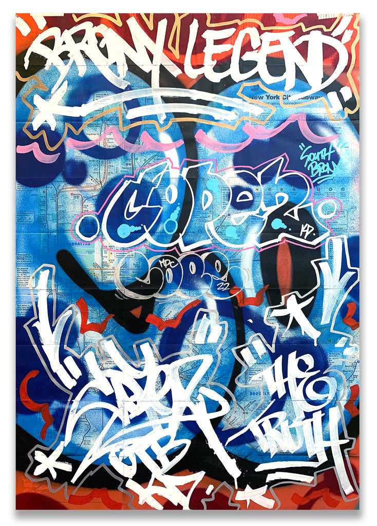 COPE2 - "BX Legend" NYC Map | DirtyPilot