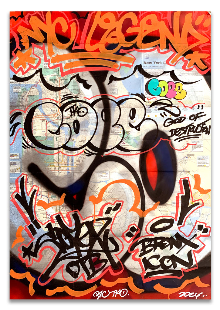 COPE2 - "NYC Legend" NYC Map | DirtyPilot