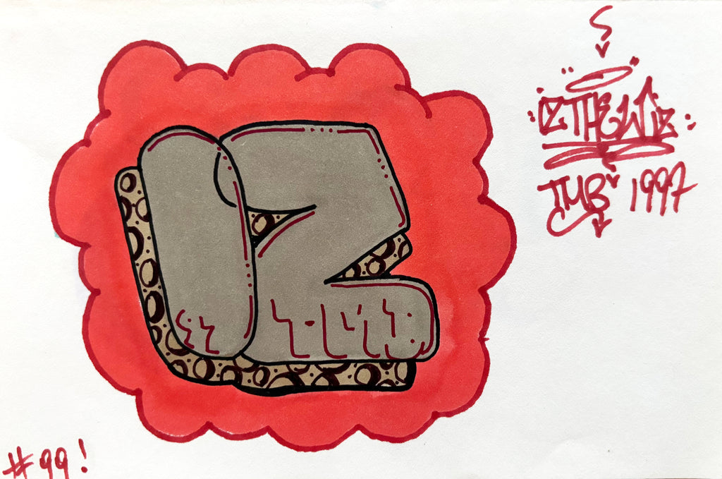 IZ THE WIZ -"Classic IZ" Drawing | DirtyPilot