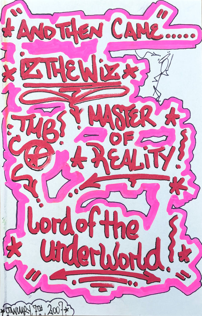 IZ THE WIZ -"Master of reality" BB Drawing | DirtyPilot