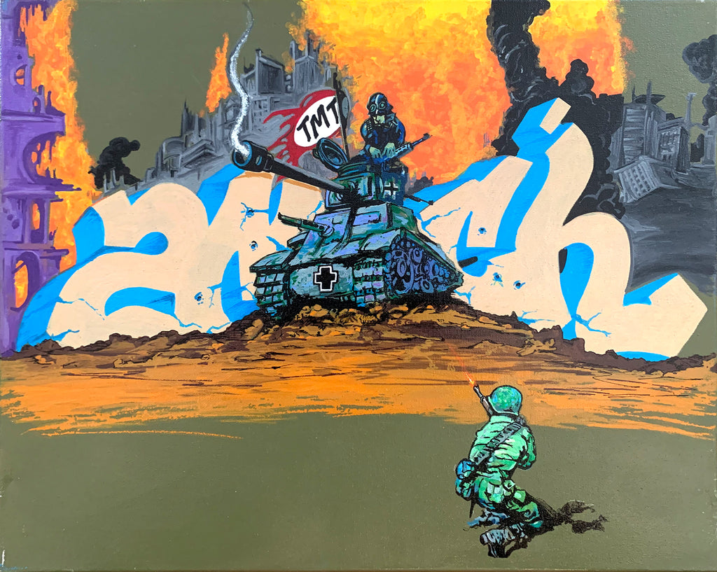 KADE TMT - "War" Painting | DirtyPilot