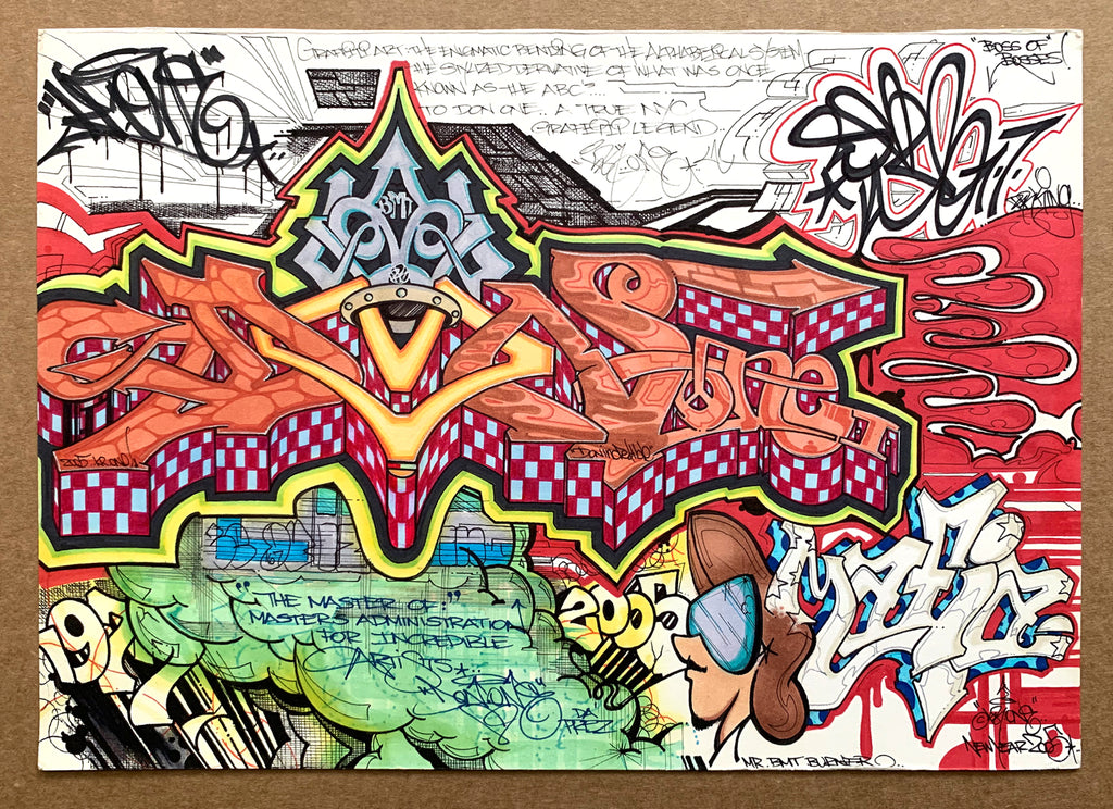 KR.ONE - "Mr. BMT Burner" Drawing | DirtyPilot