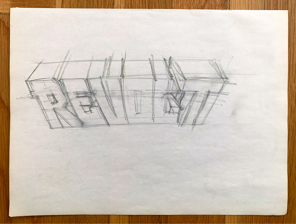 REVOLT "Revolt Blockbuster" BB Drawing 1984 | DirtyPilot