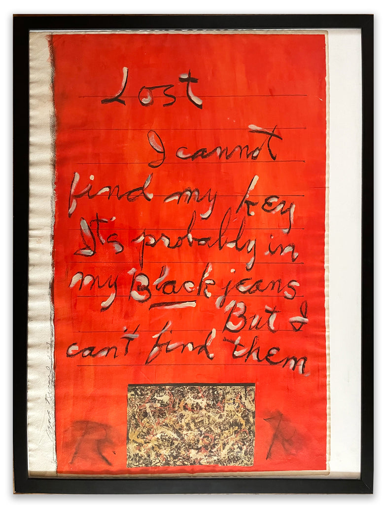 Rene Ricard "Lost" | DirtyPilot