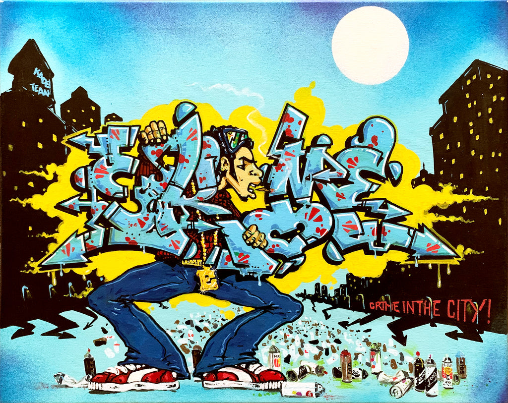 SKEME - "Plausible Deniability" Painting | DirtyPilot