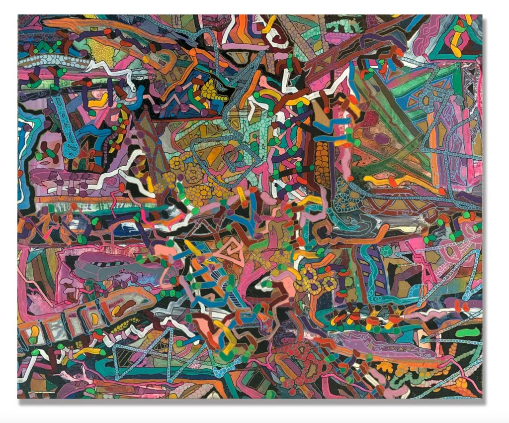 JON ONE - Hopital Ephemere" Painting 1995 | DirtyPilot