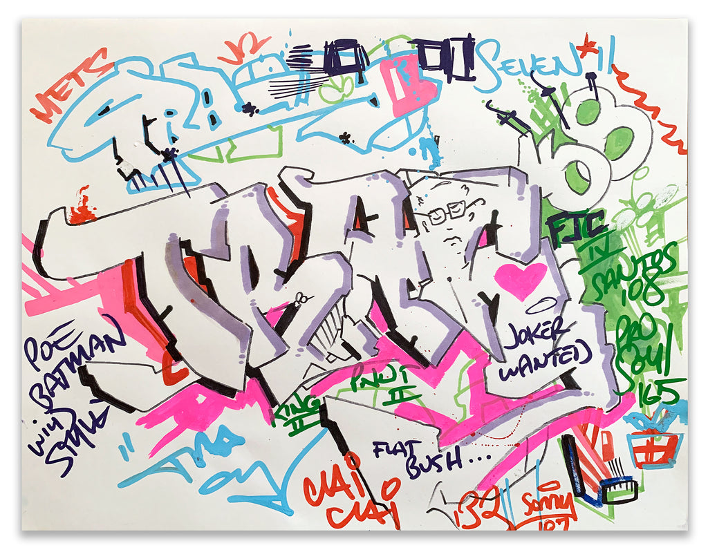 TRACY 168 "Wilstyle" Black Book Drawing | DirtyPilot