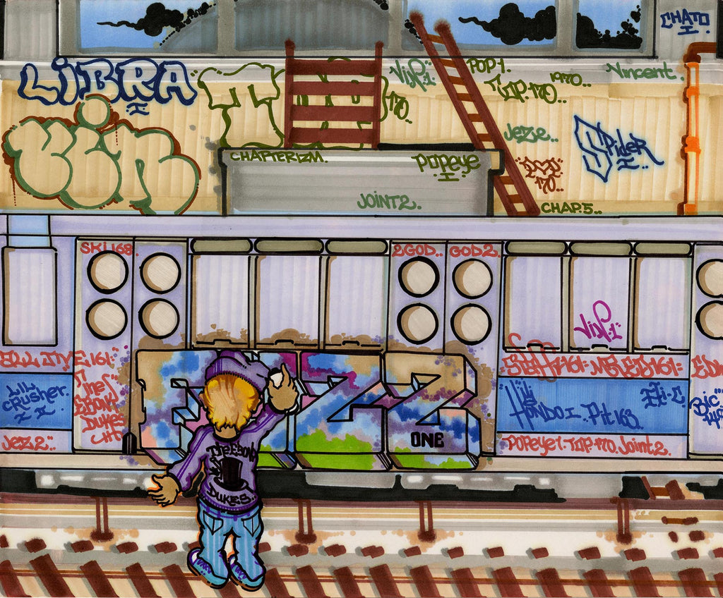 FUZZ ONE - "4 Yard" Drawing | DirtyPilot