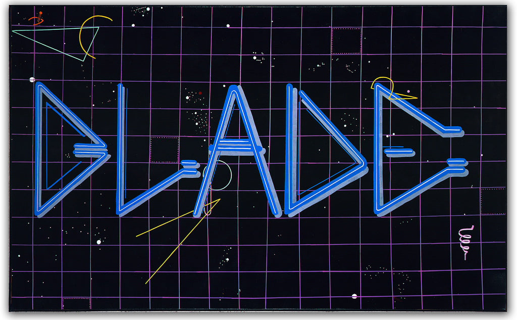 BLADE - "Further Reachings"- Painting (1986) | DirtyPilot