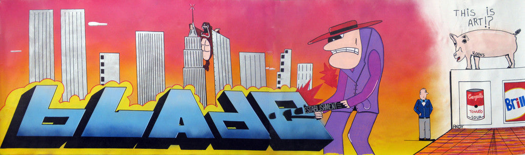 BLADE - "Gangster" Painting | DirtyPilot