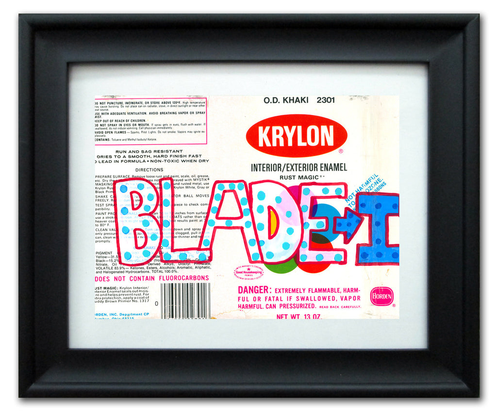 BLADE - "Krylon" Vintage Label | DirtyPilot