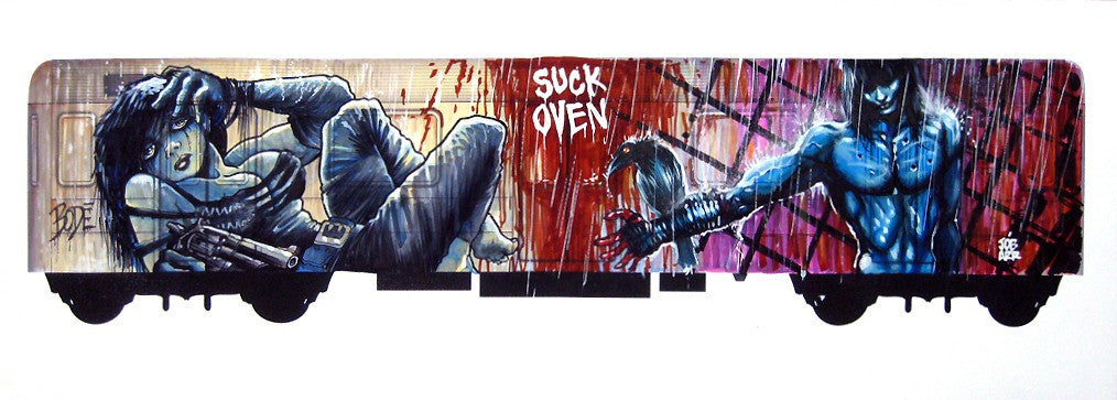 MARK BODE/JAMES O'BARR "The Crow" Train | DirtyPilot