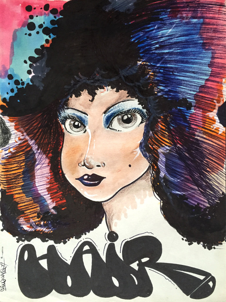 CHINO MALO "Hair" Drawing | DirtyPilot