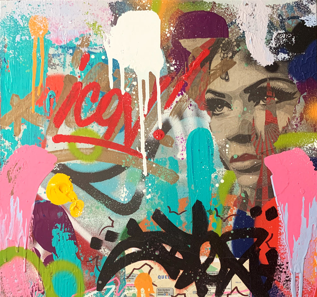 COPE2 "ICON" 18"x24" Painting | DirtyPilot