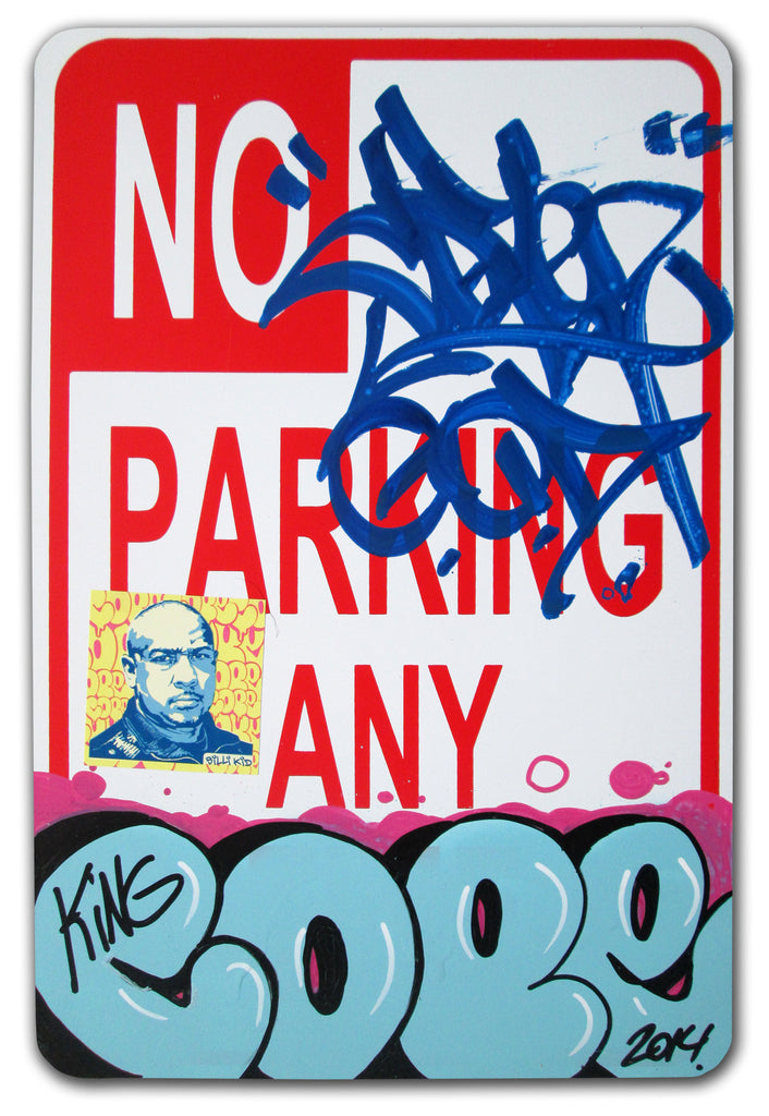 COPE 2 - "Bronx King" No Parking Sign | DirtyPilot