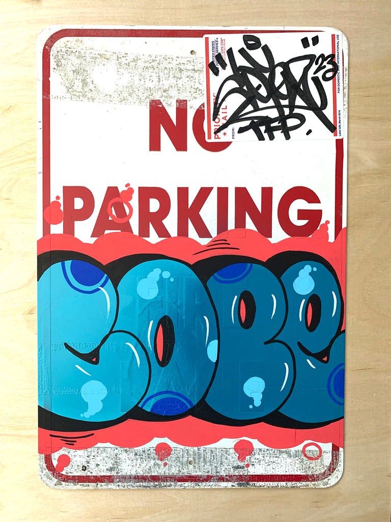 COPE 2 - "Bronx King" No Parking Sign | DirtyPilot
