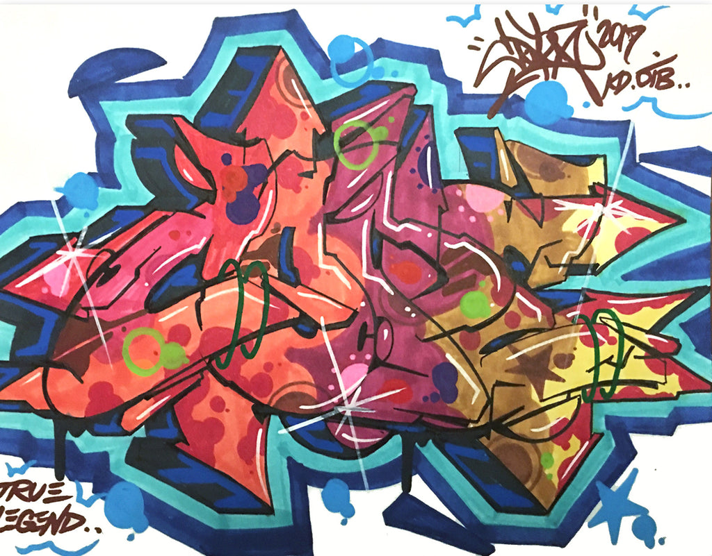 COPE 2 - " True Legend" Black Book Drawing | DirtyPilot