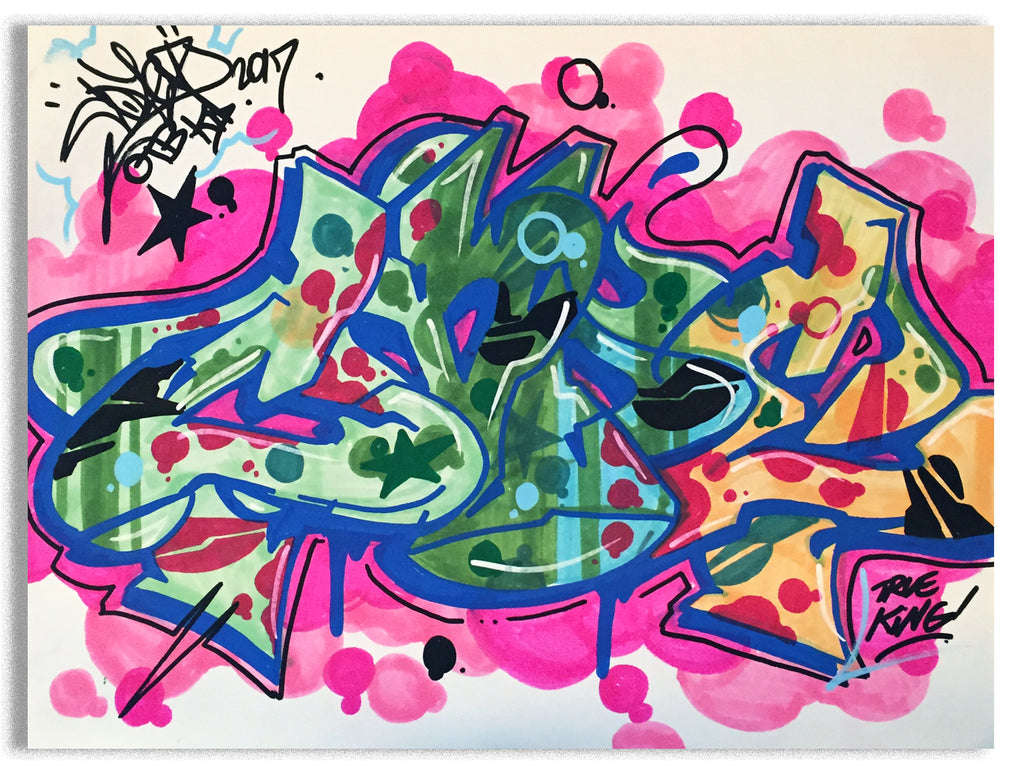 COPE 2 - "True King" Black Book Drawing | DirtyPilot