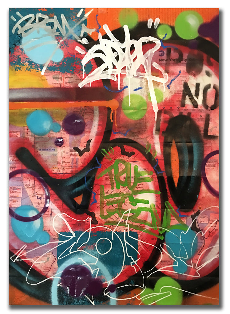 COPE 2 - "True Legend" NYC Subway Map | DirtyPilot