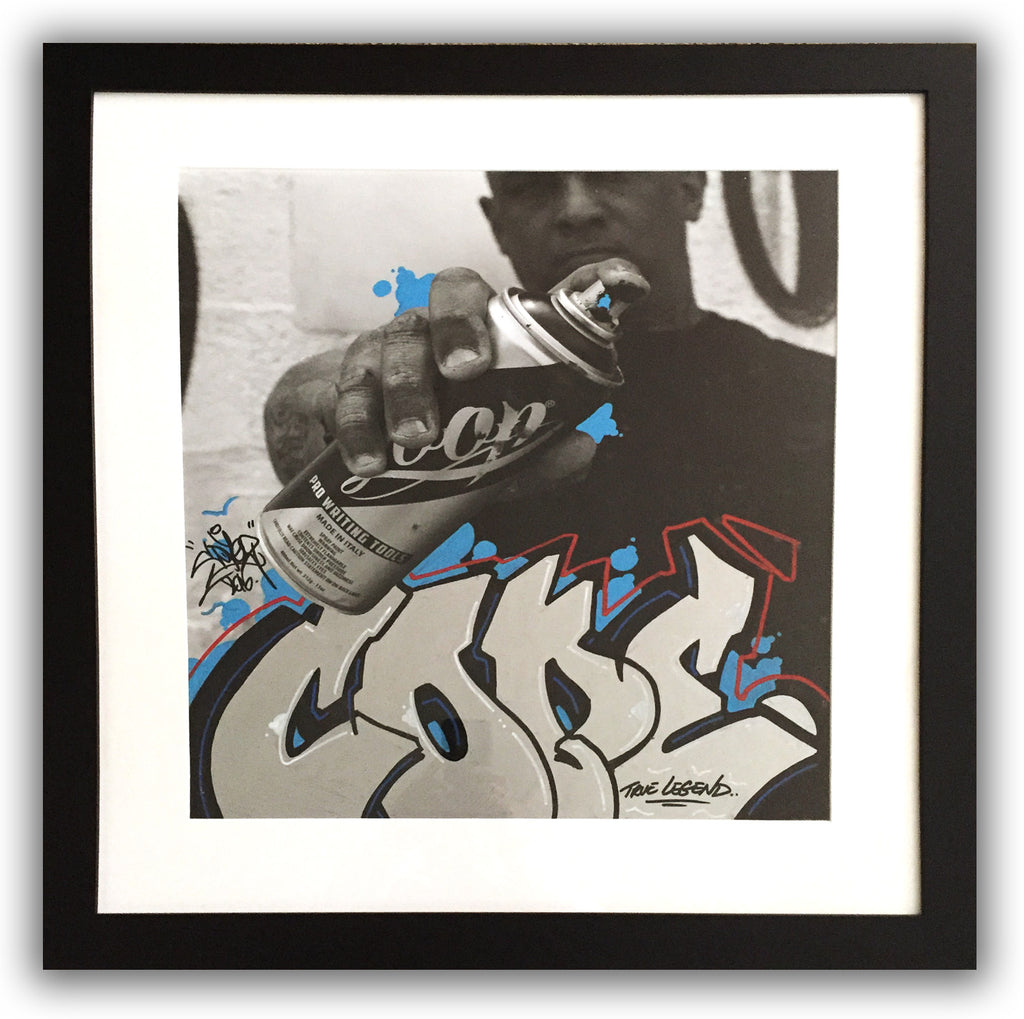 COPE2 - "Photograff #5" Painting on Photo | DirtyPilot