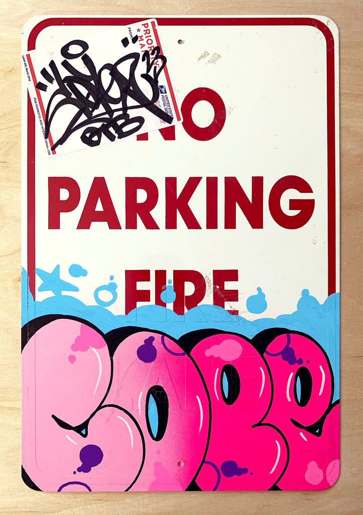COPE 2 - "Bronx King" No Parking Sign | DirtyPilot