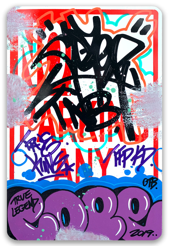 COPE 2 - "Bronx King" No Parking Sign | DirtyPilot