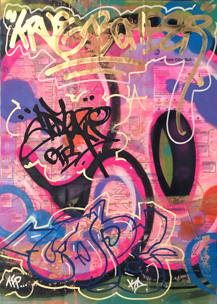 COPE 2 - "True Bomber" NYC Subway Map | DirtyPilot