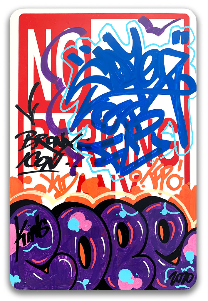 COPE 2 - " Bronx Icon" No Parking Sign | DirtyPilot
