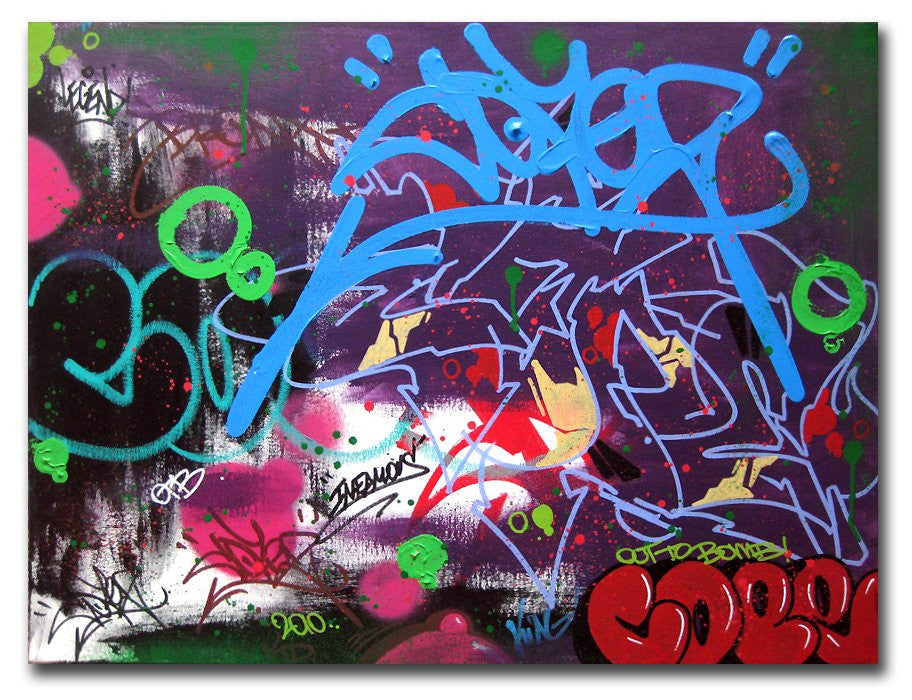 COPE 2 - "Untitled" Abstract Canvas #1 | DirtyPilot