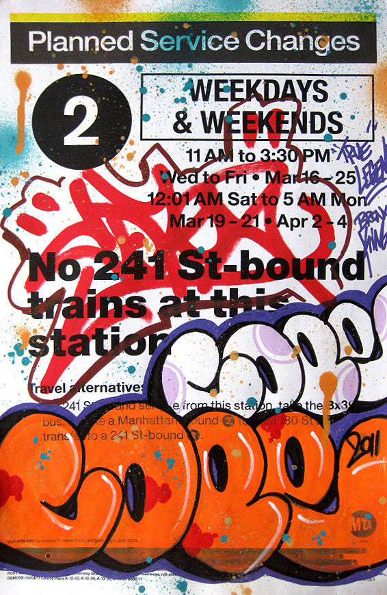 COPE 2 -Subway Sign#4 | DirtyPilot