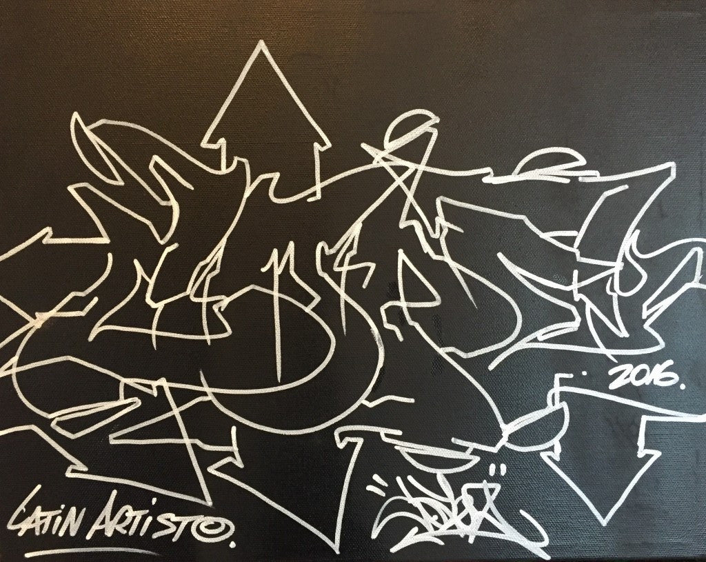 COPE2 - "White Outline" Painting | DirtyPilot