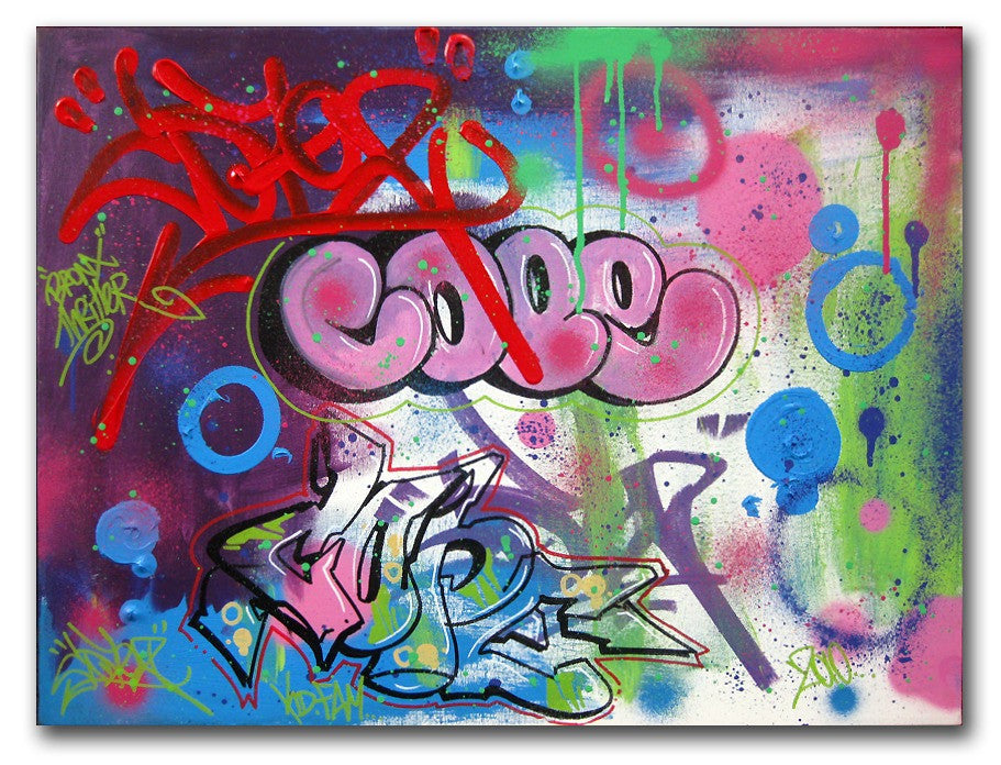 COPE 2 - "Untitled" Abstract Canvas #2 | DirtyPilot