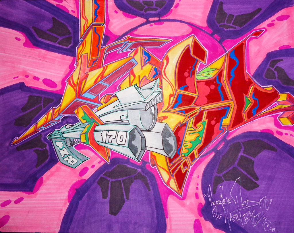 T-KID 170 - "TNB" Drawing 1999 | DirtyPilot