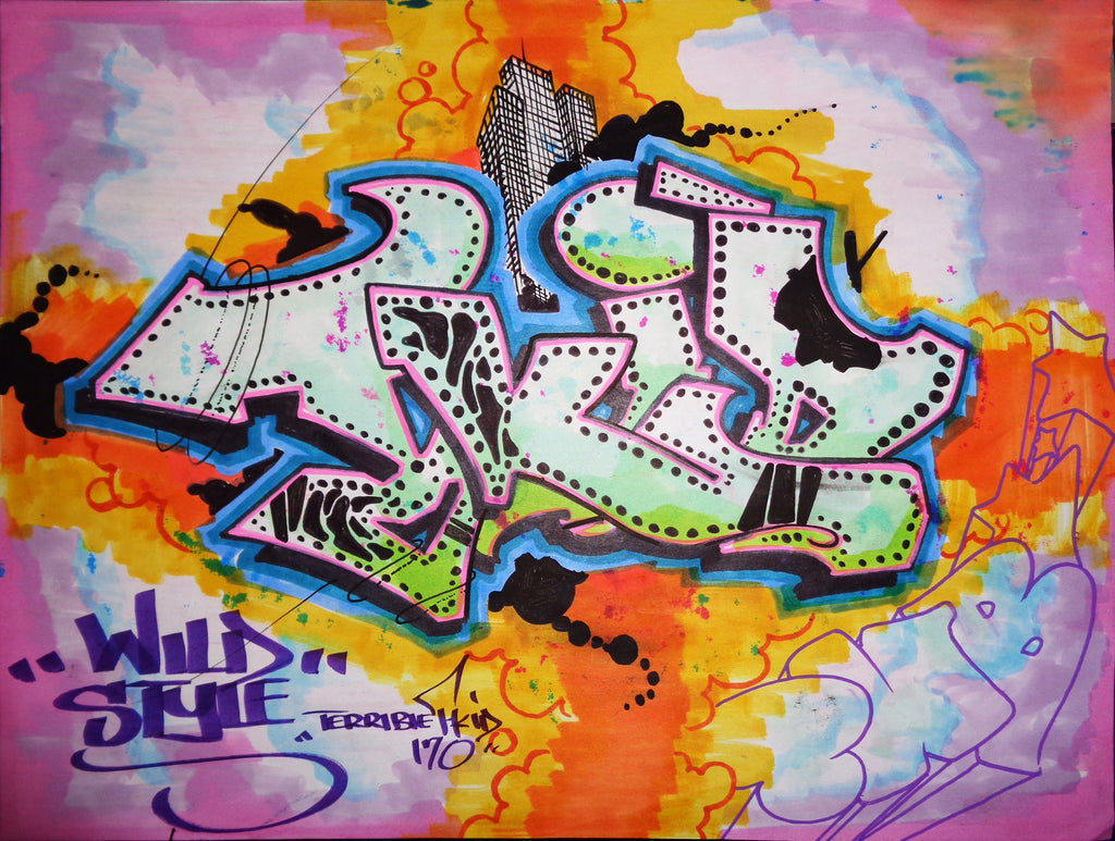 T-KID 170 - "Wildstyle" Drawing | DirtyPilot