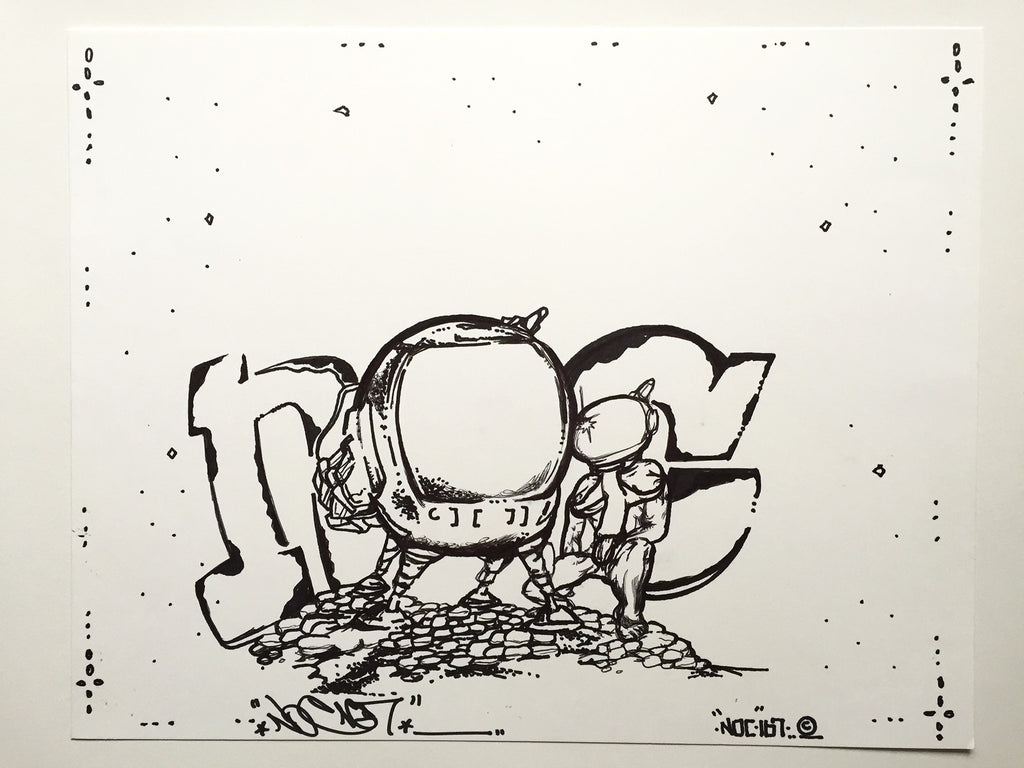 NOC 167 - "NOC" Drawing #5 | DirtyPilot