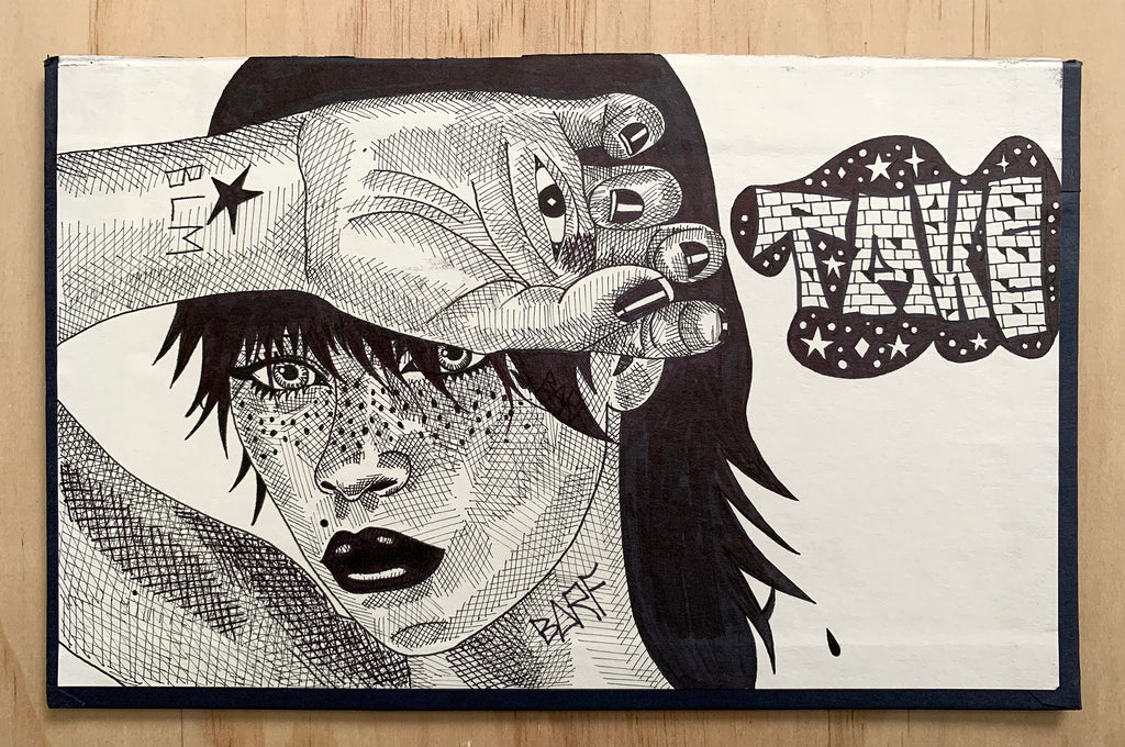 ALBERT REYES "TAKE" Drawing | DirtyPilot