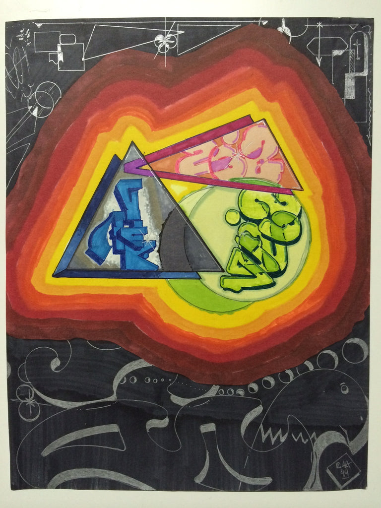 IZ THE WIZ - "Abstract" Drawing | DirtyPilot