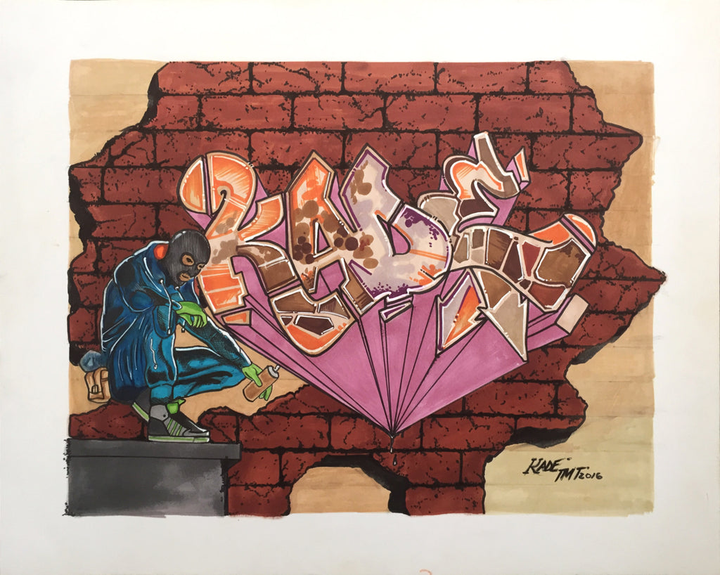 KADE TMT - "Midnight Bomber" Drawing | DirtyPilot