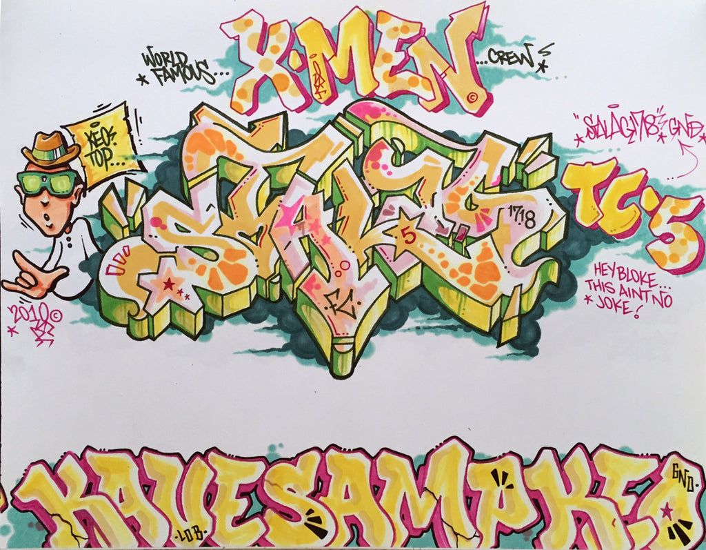 KEO - "X-Men" Black Book Drawing | DirtyPilot