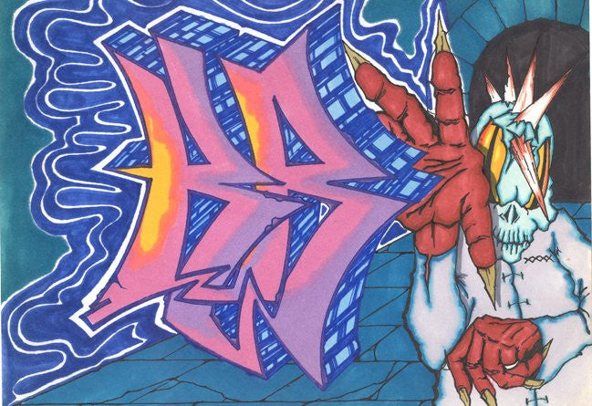 KR.ONE - "KR1 KRYPT" Black Book Drawing | DirtyPilot