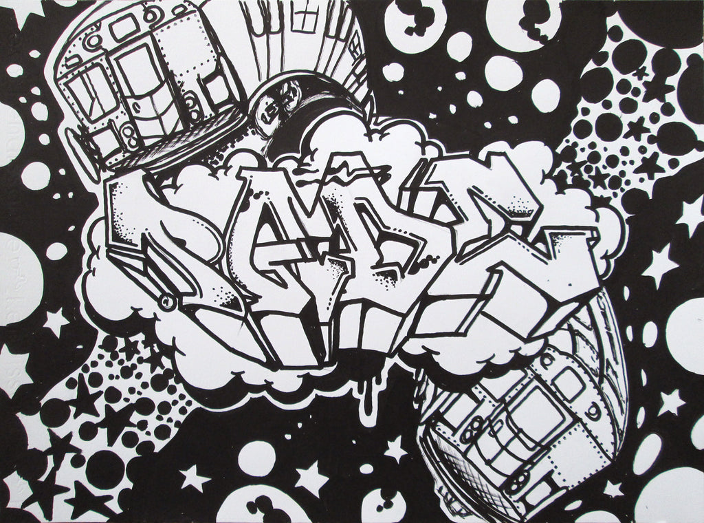 PADE " Untitled " Black Book Drawing | DirtyPilot