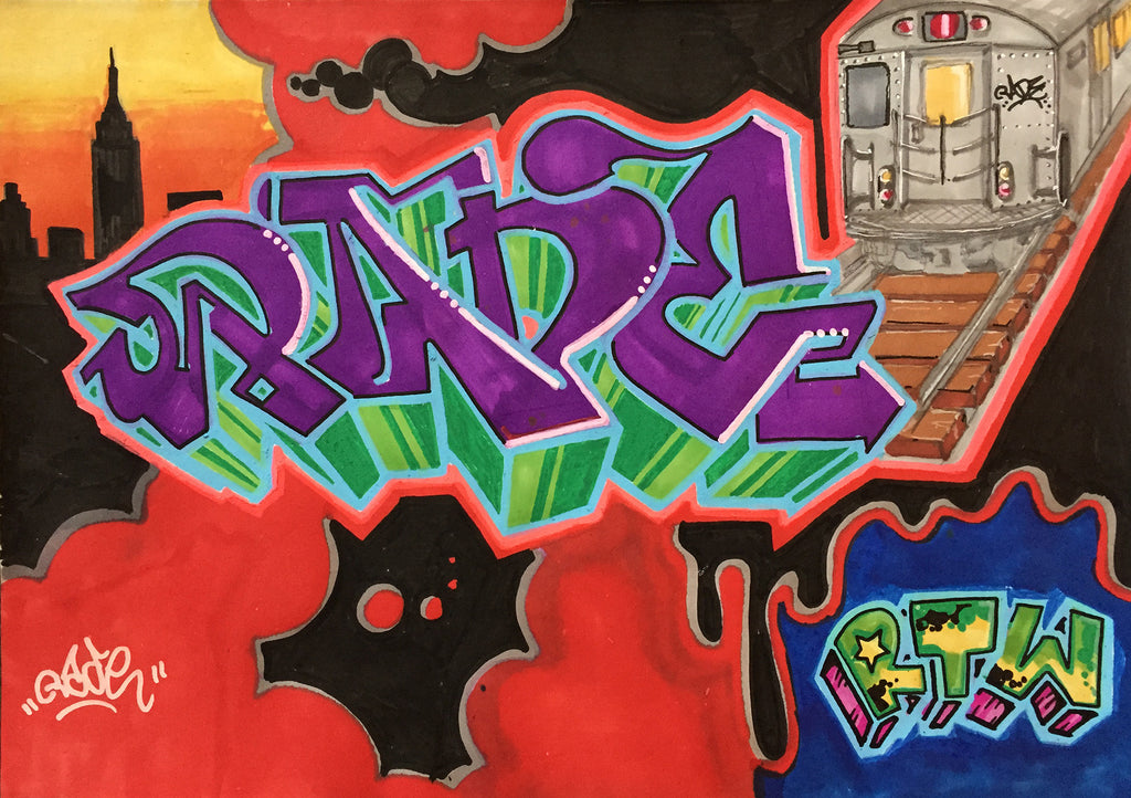 PADE " PADE " Black Book Drawing | DirtyPilot