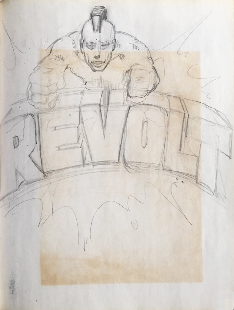 REVOLT- "Revolt" BB Drawing 1984 | DirtyPilot