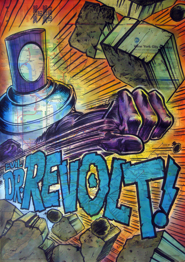 REVOLT - "Break on Thru" NYC Map | DirtyPilot