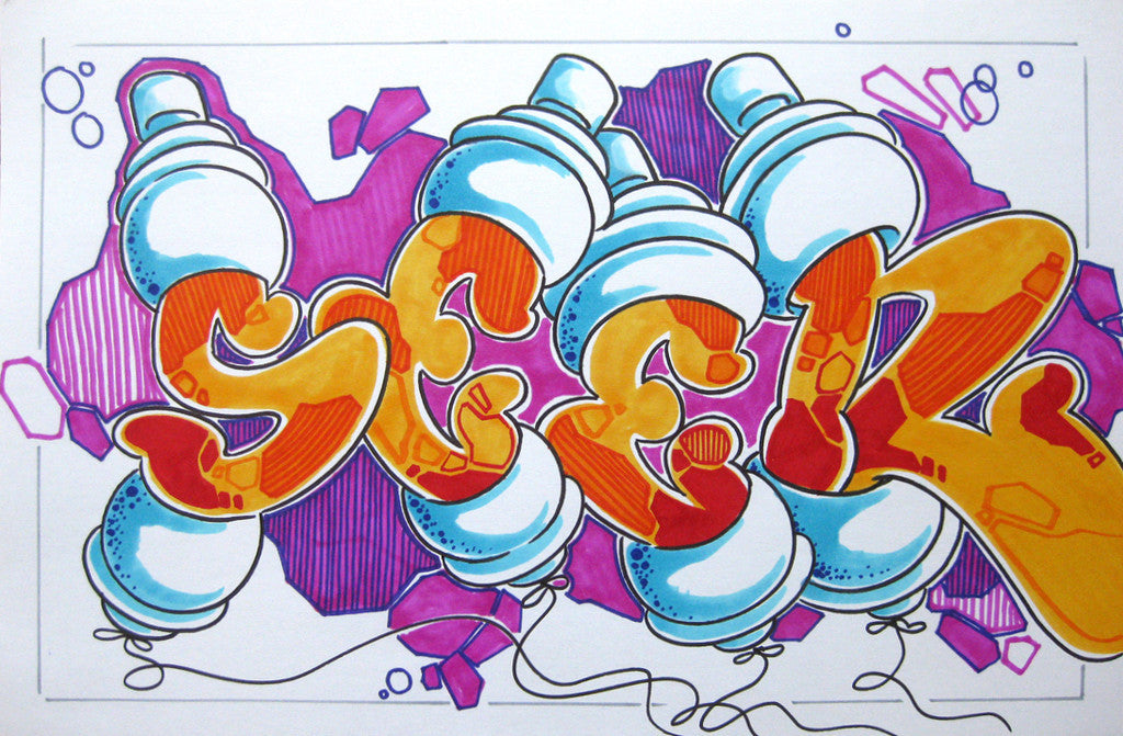The Name Becky In Graffiti
