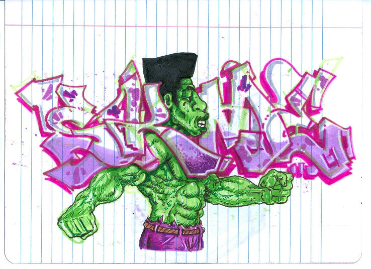 SKEME - "OG Kush" Color Drawing | DirtyPilot