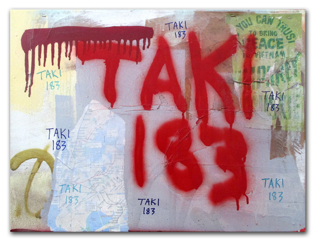 TAKI-183 "Collage 15" on canvas | DirtyPilot