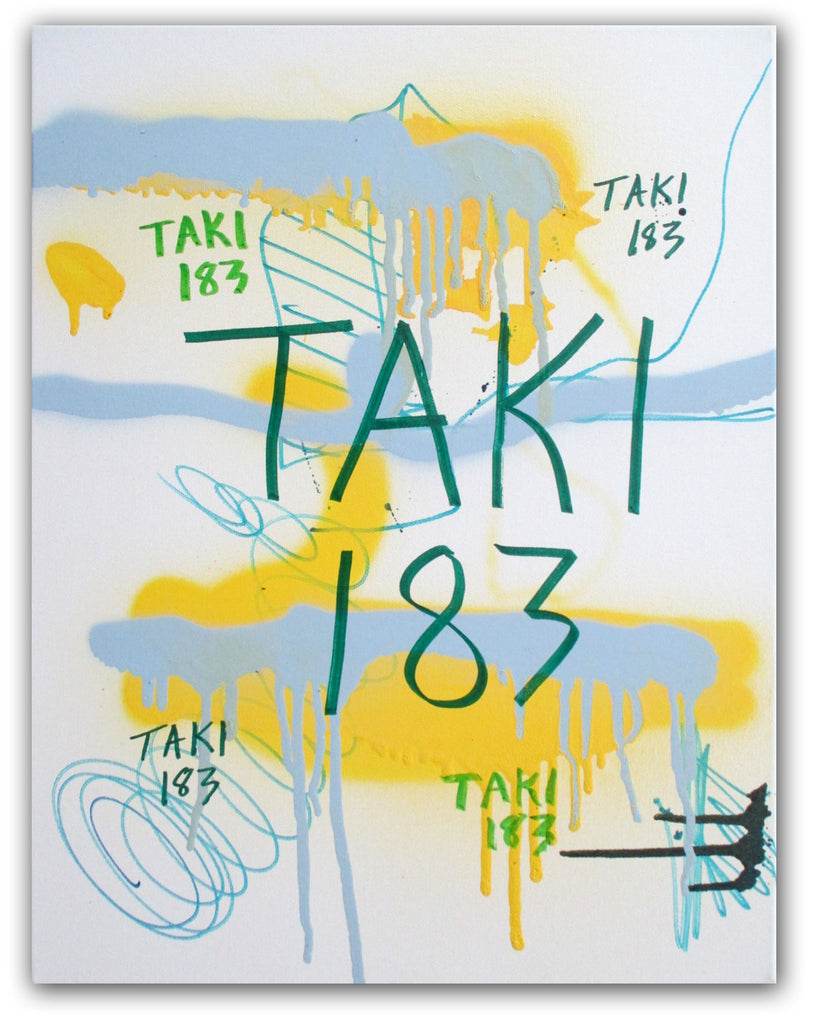 TAKI-183 "Untitled 7" on canvas | DirtyPilot